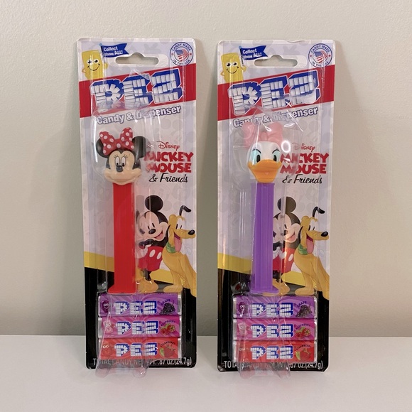 Disney | Party Supplies | Set Minnie Mouse Daisy Duck Pez Dispensers W ...
